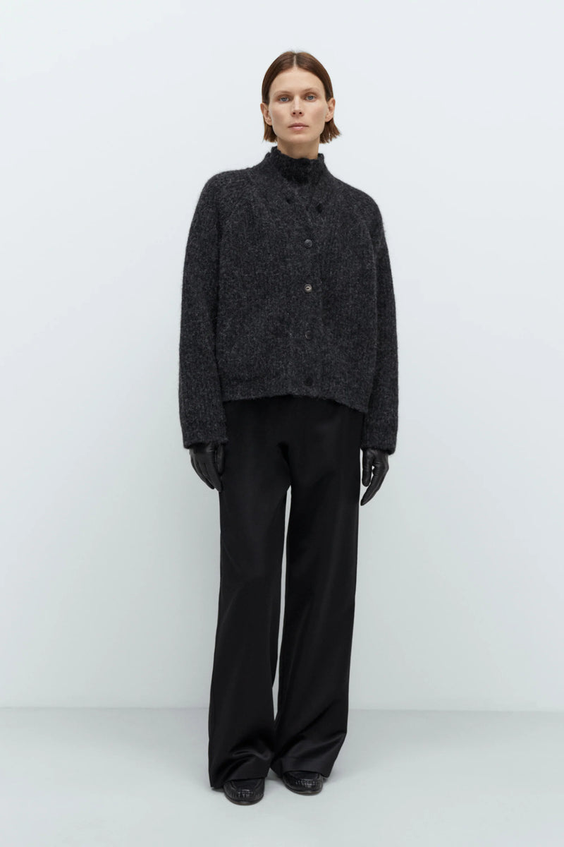 Cordera | Baby Alpaca Cardigan | Anthracite – One of a few